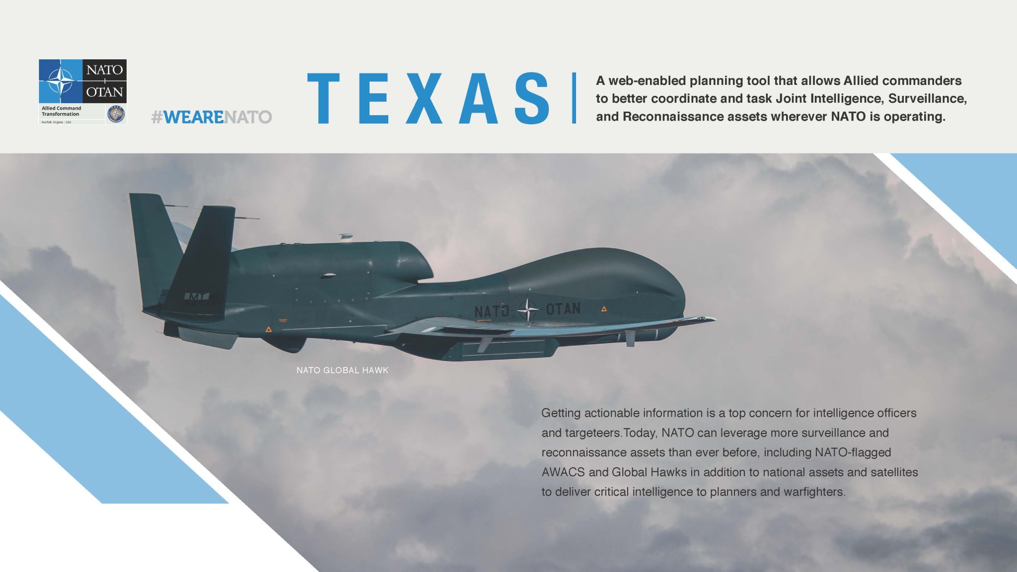 Leading agent of Alliance innovation - NATO's ACT