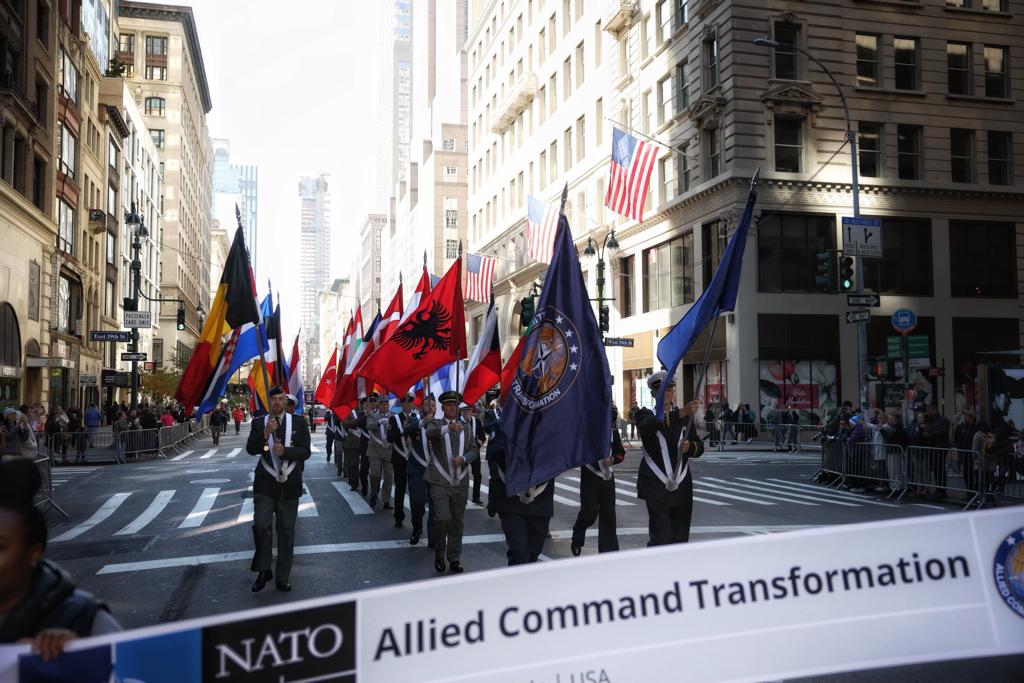 NATO Celebrates Veterans Day Parade in New York City - NATO's ACT