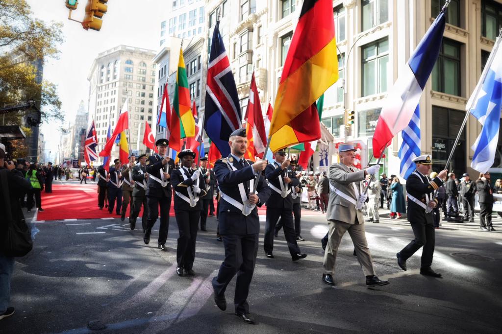 NATO Celebrates Veterans Day Parade in New York City - NATO's ACT