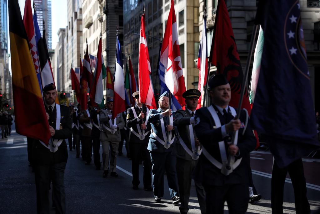 NATO Celebrates Veterans Day Parade in New York City - NATO's ACT