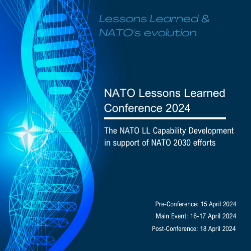 NATO Lessons Learned Conference - NATO's ACT NATO Lessons Learned Conference - NATO's ACT